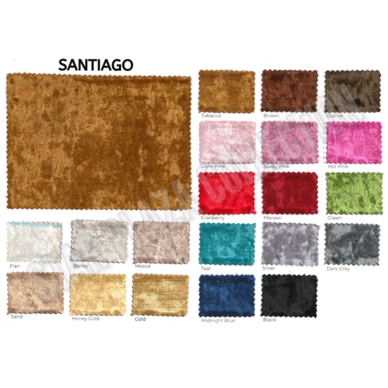 Jual Kain Bludru / Beludru Crushed Velvet Halus Mengkilap Glossy ...