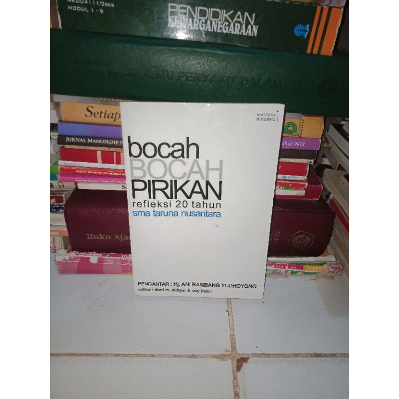 Jual BUKU ASLI BOCAH-BOCAH PIRIKAN REFLEKSI 20 TAHUN SMA TARUNA ...