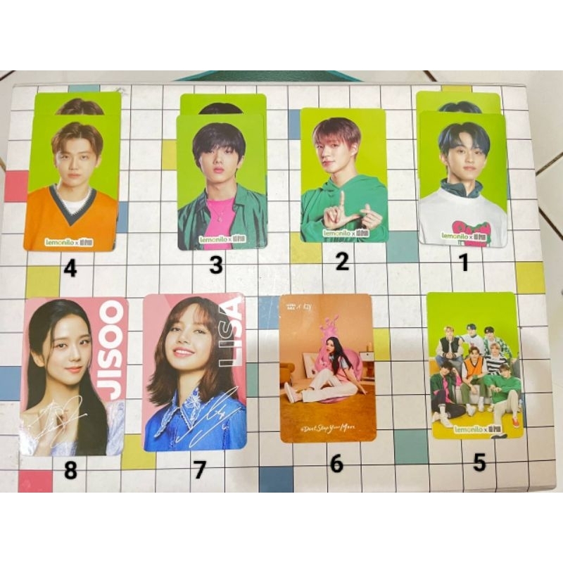 Jual PC lemonilo x Nct dream/Ultra milk x Itzy/Oreo x Blackpink ...