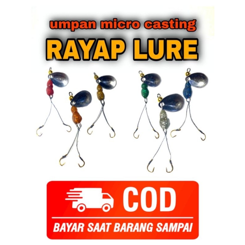 Jual RAYAP LURE UMPAN CASTING WADER, RED DEVIL . MURAH | Shopee Indonesia