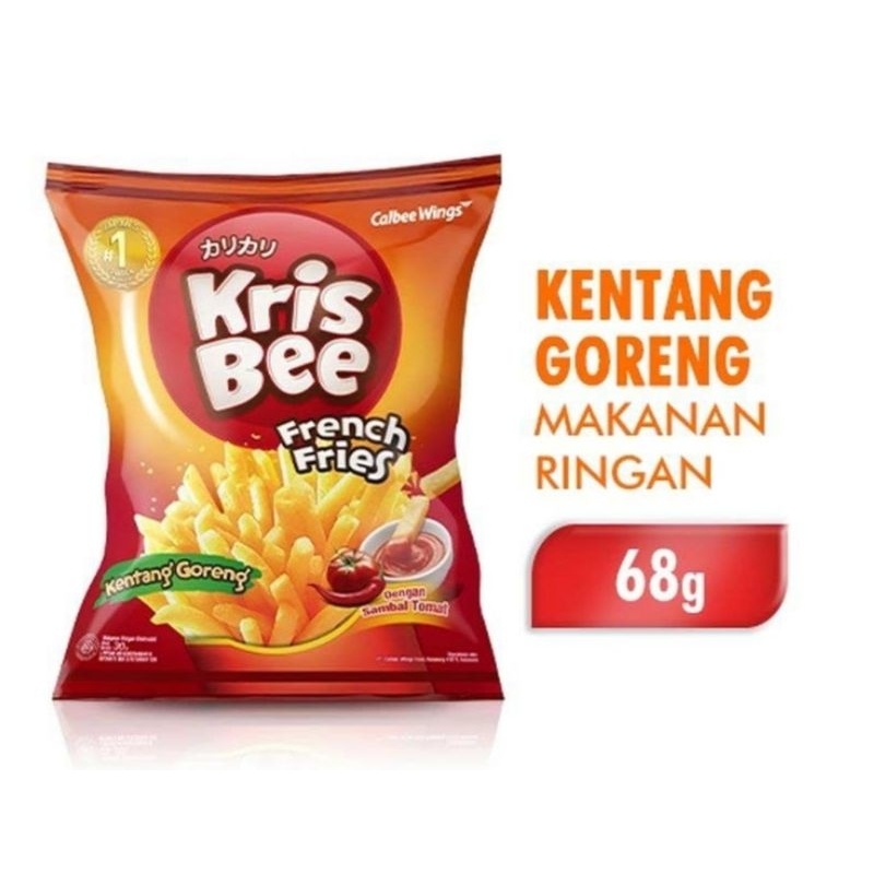 Jual Kris Bee French Fries 68gr (Kentang Goreng) | Shopee Indonesia