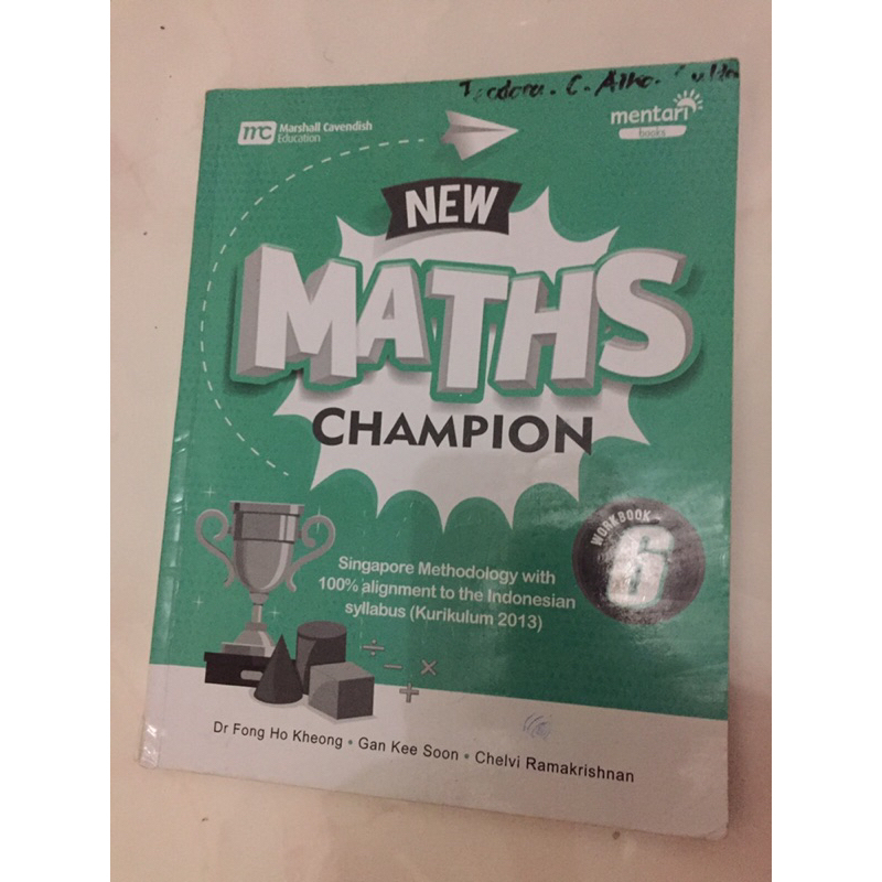 Jual New Math champion Workbook 6 | Shopee Indonesia