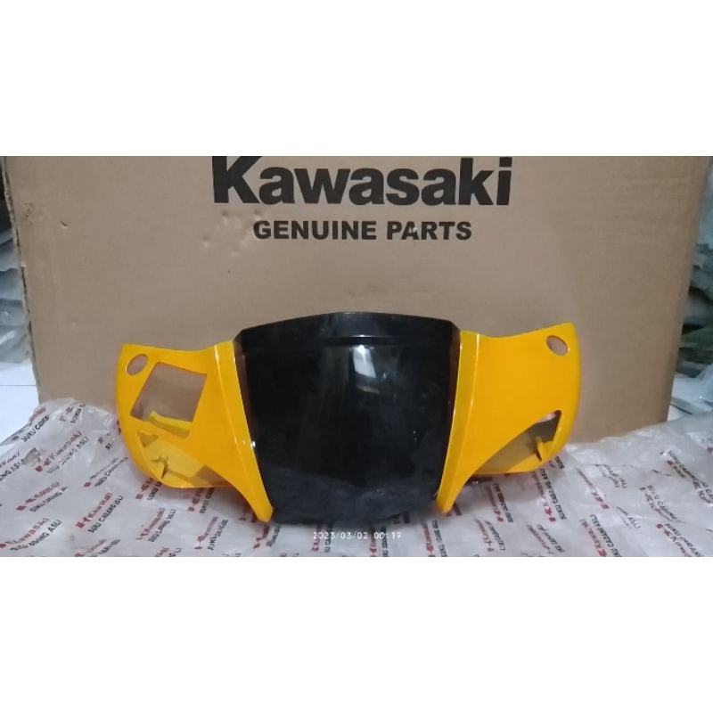 Jual Batok depan zx 130 warna kuning-hitam | Shopee Indonesia