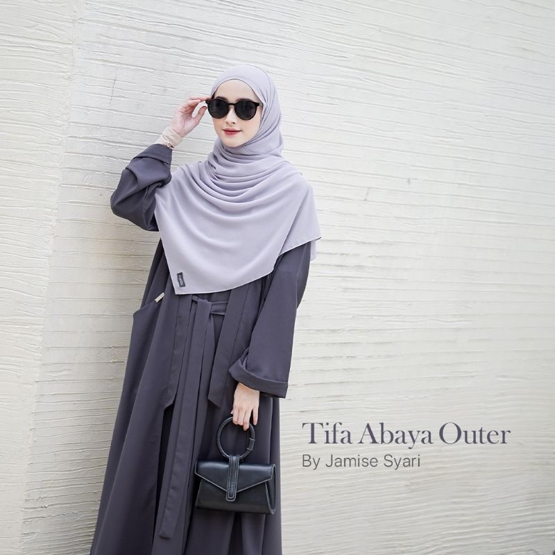 Jual Tifa Abaya Outer (Inner + Outer) | Jamise Syari | Faezia Official ...