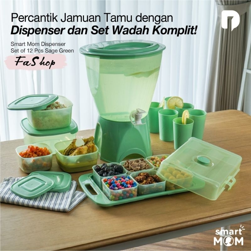 Jual Dispenser dan Set Wadah Komplit (Smart Mom) | Shopee Indonesia