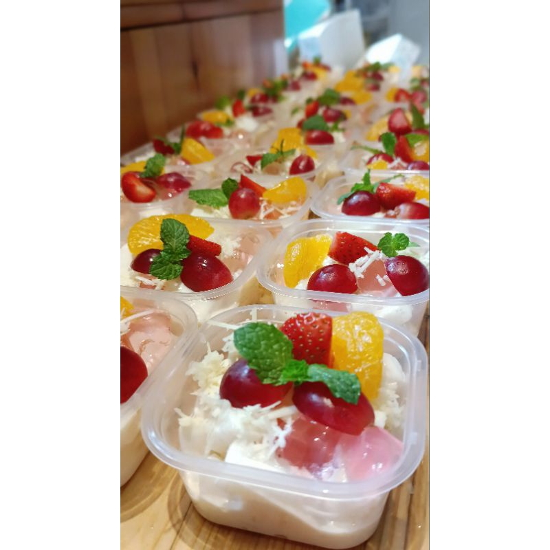 Jual Paket Salad Buah Mini (PO -per 20 pack) | Shopee Indonesia