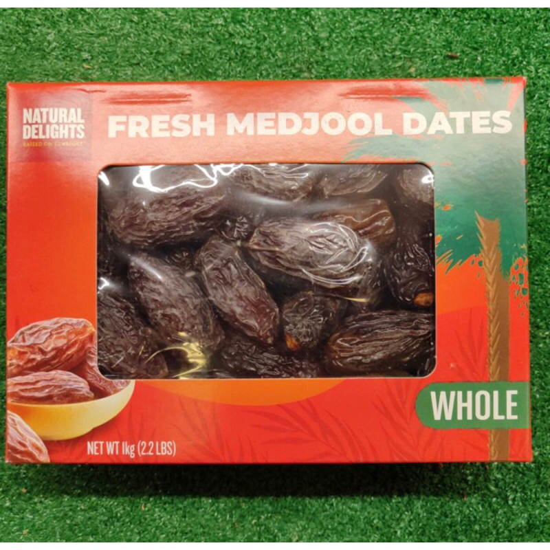 Jual Kurma Medjool Jumbo Natural Dates Whole USA 1 kg | Shopee Indonesia