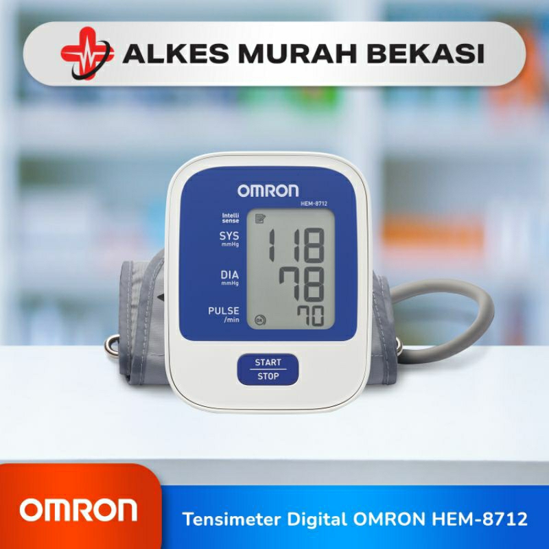 Jual OMRON Tensimeter Digital HEM-8712 / OMRON Tensimeter HEM-7140T ...