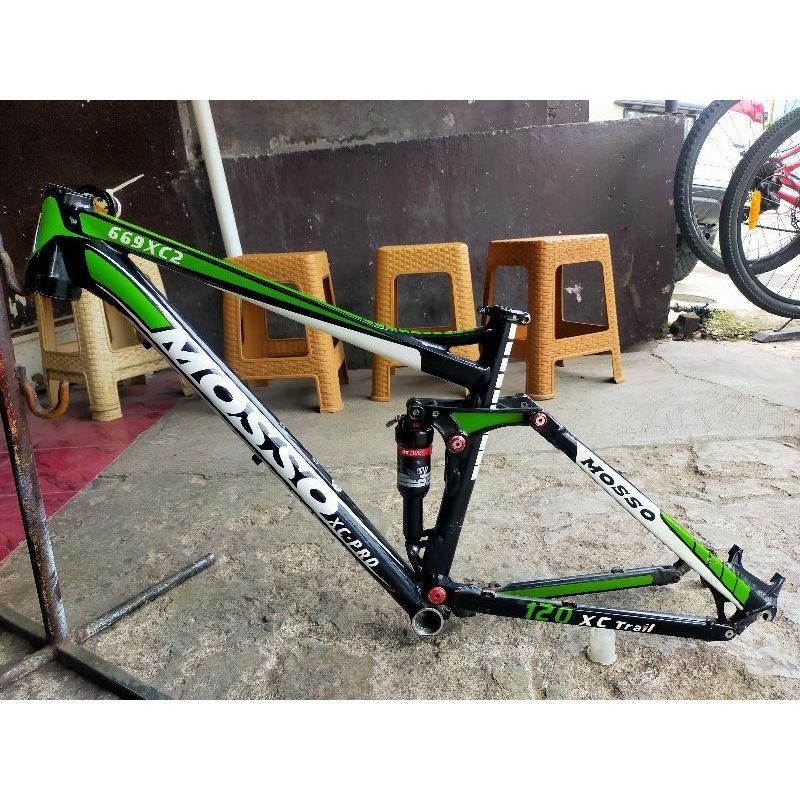Jual frame mosso rs pake rockshox | Shopee Indonesia