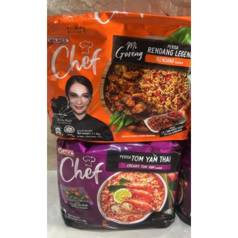 Jual Mamee Mee Chef Rendang / Tomyum / Lontong / Laksa Kari / Laksa ...