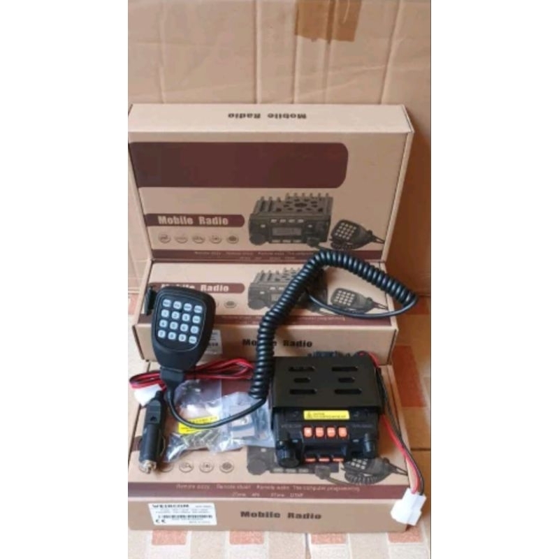 Jual Weircom Rigmini Dualband WR-9800 Radio Rig Mini 25watt Baru ...