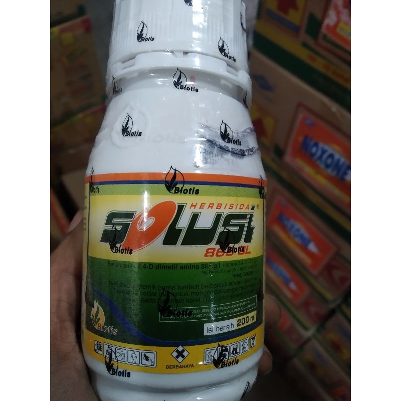 Jual obat pertanian herbisida SOLUSI 200ml | Shopee Indonesia