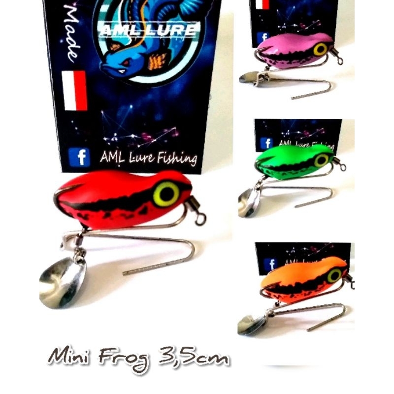 Jual Soft frog mini 3,5cm/casting lure/umpan mancing/soft frog | Shopee ...