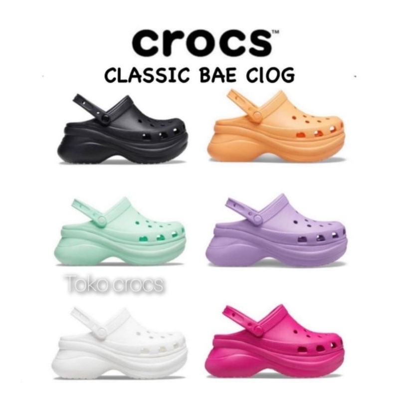 Jual Crocs Bae Classic / sandal wanita crocs classic Bae / Crocs Bae ...
