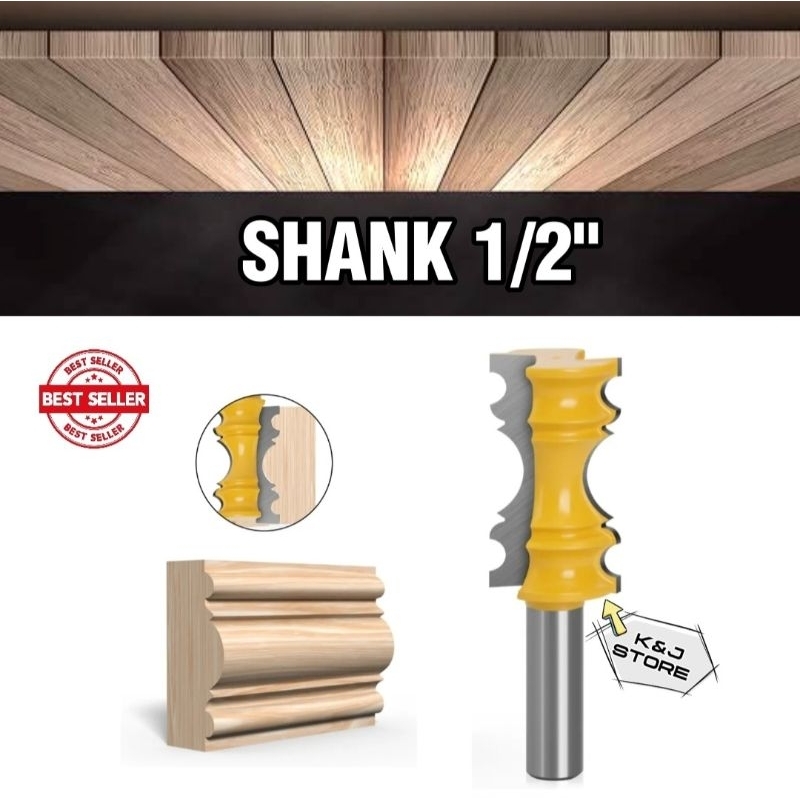 Jual Mata Profil Router Trimmer Molding Lis Kayu Woodworking | Shopee ...