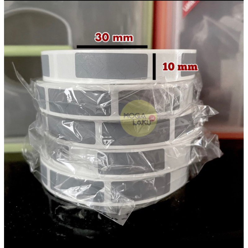 Jual 10x30 mm 1x3 cm scratch pin label gosok pin 10x30 mm | Shopee ...