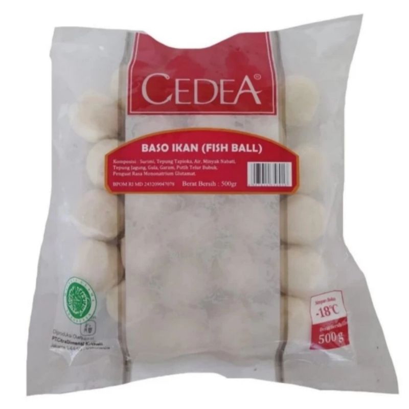 Jual Cedea Baso Ikan 500 Gram ( Fish Ball ) | Shopee Indonesia