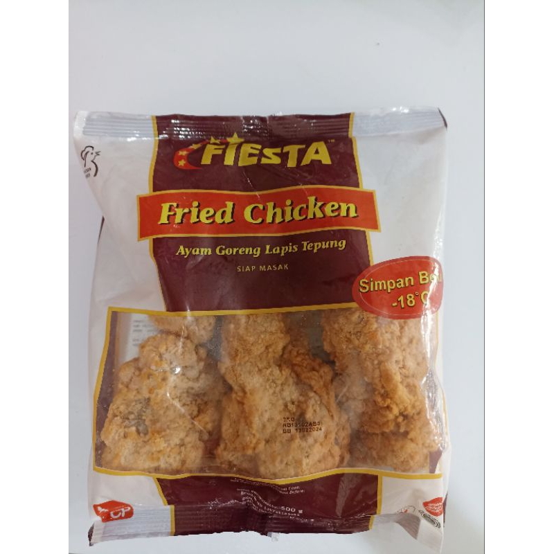 Jual Fiesta fried chicken 500gr /ayam goreng lapis tepung | Shopee ...