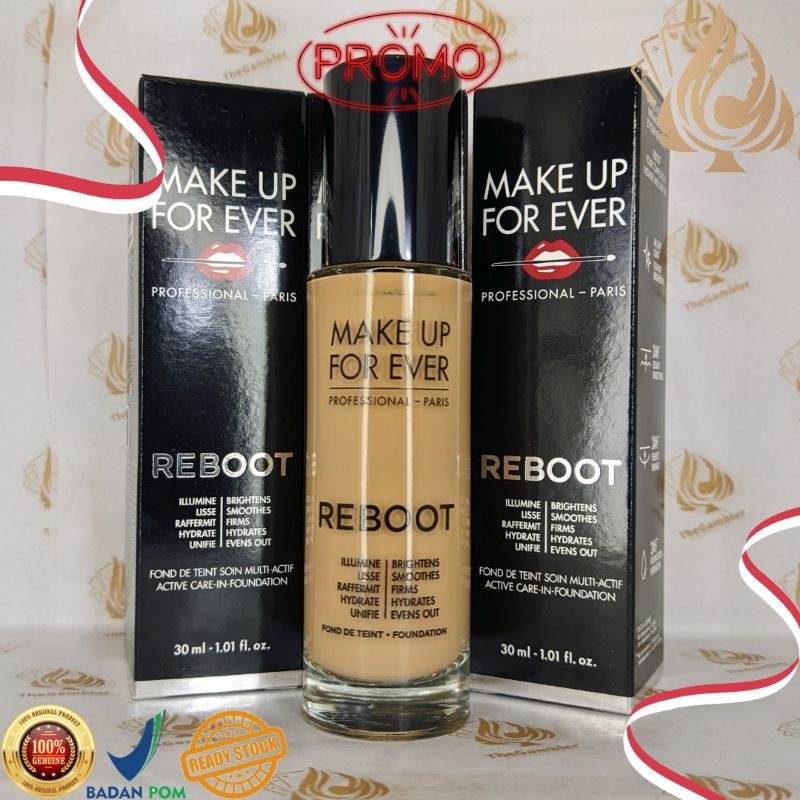 Jual Make Up For Ever MUFE Reboot Foundation 30ml MakeUp ForEver | Shopee Indonesia