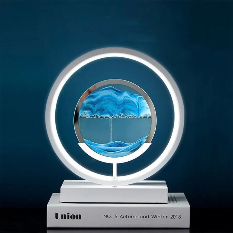 Jual Seni Lampu Pasir Bingkai LED 3D Frame Sandscape Moving Art LED ...
