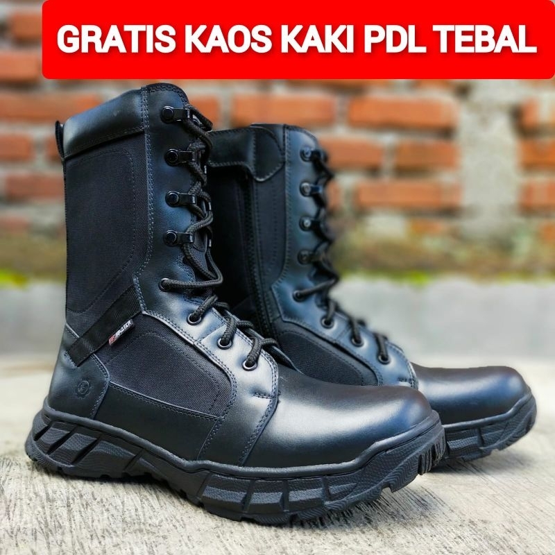 Jual SEPATU PDL SWAT MERK MR MASTER BAHAN KULIT SAPI ASLI SEPATU PDL ...