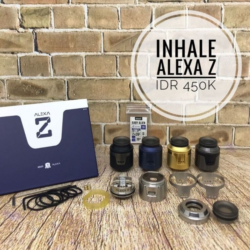 Jual Alexa Z Rda Dual Coil By Inhale X Fakirliquid | Shopee Indonesia