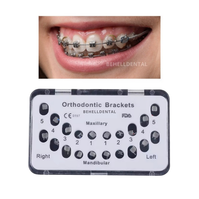 Jual Bracket Behel Gigi MINI ROTH MIM FDA ORTHODONTIC BOX PUTIH ...