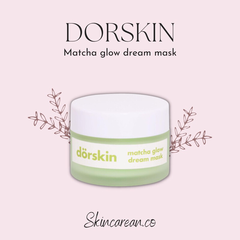 Jual Dorskin Matcha Glow Dream Mask | Shopee Indonesia