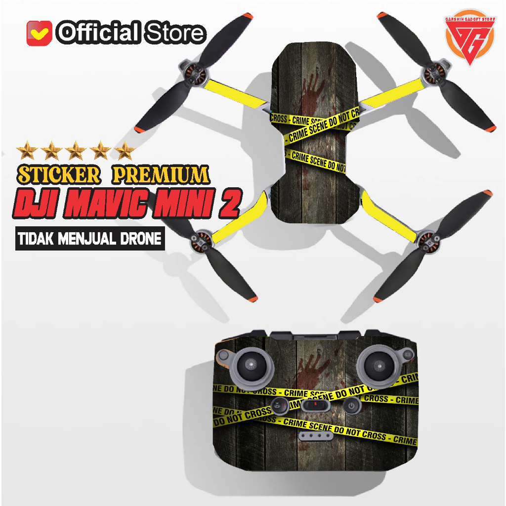 Jual Dji Mavic Mini 2 Drone Motif New A1 Casing/Case Stiker CUSTOM ...