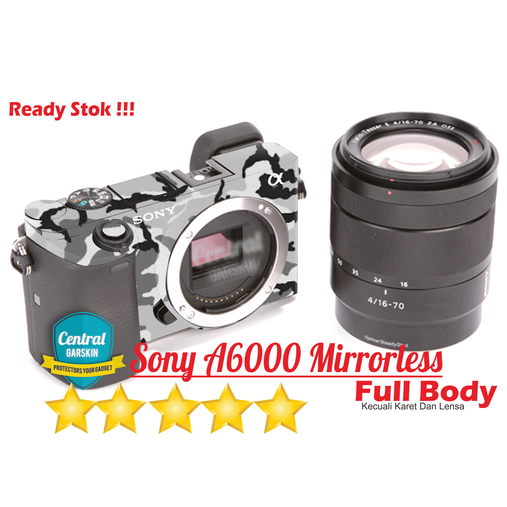 Jual Fullbody Wrap Central Garskin Promo Garskin Kamera Sony A6000 BISA ...