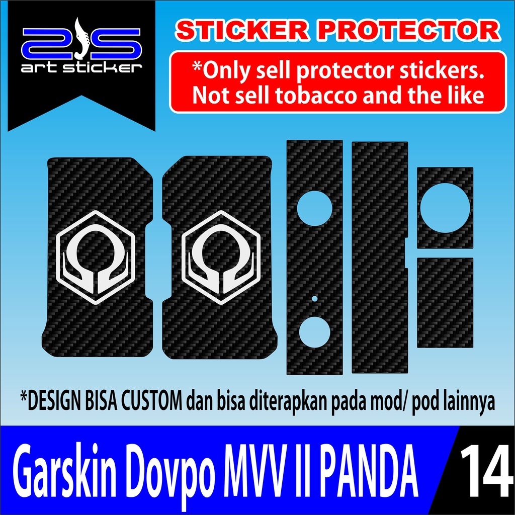 Jual Garskin Skin Dov Po Mvv Ii panda zombie doraemon Garskin stiker ...
