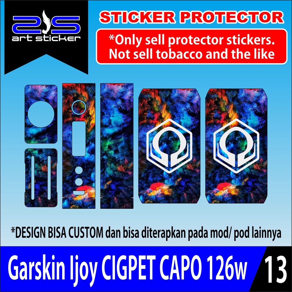Jual PromoGet2 - Ijoy Cigpet Capo 126w Stiker Casing/Garskin Bahan ...