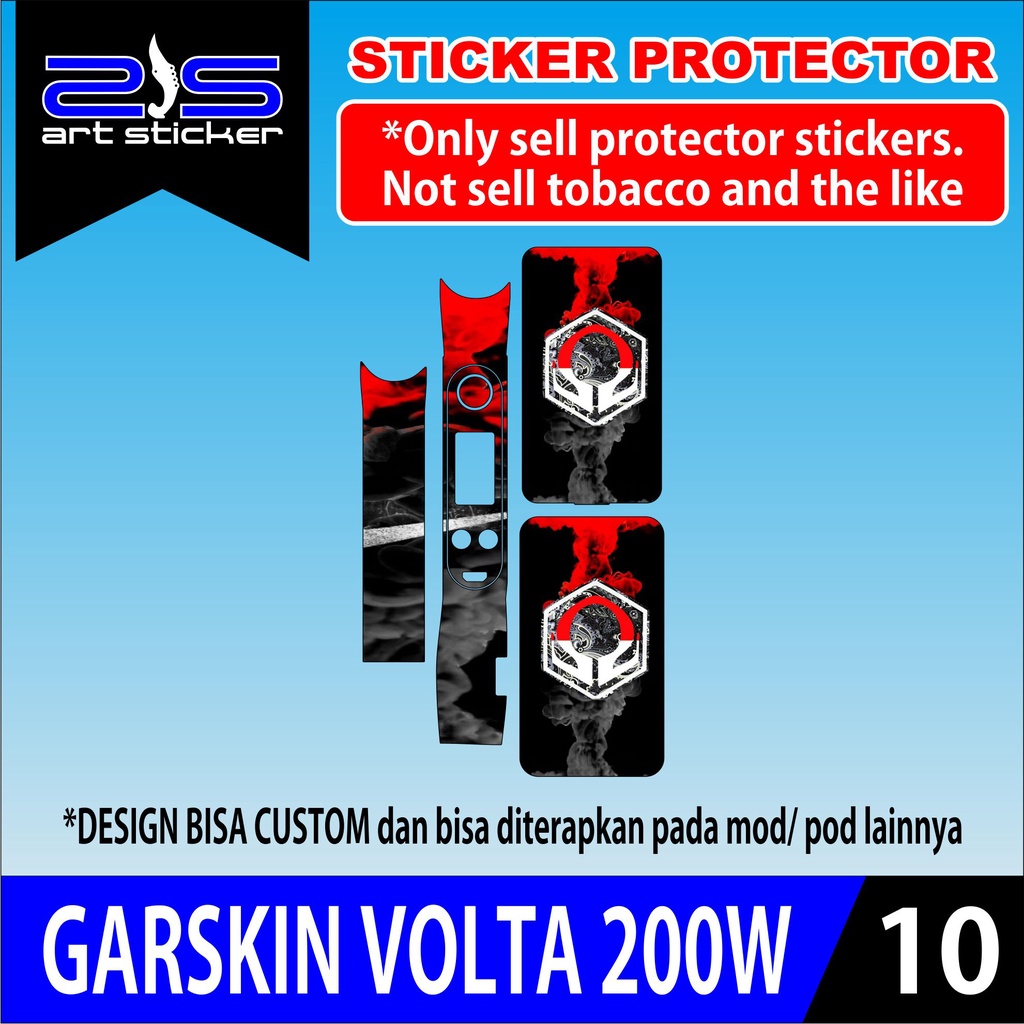 Jual Get2pcs_ Garskin volta 200 W Baygon Garskin stiker custom Dan Cod ...