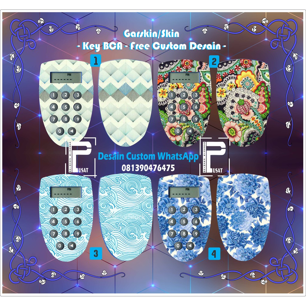 Jual 2Skins Token Bca Key 01 5880 Casing/Case Stiker CUSTOM | Shopee ...