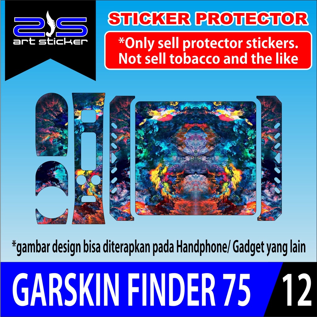 Jual Garskin Finder 75 Garskin Motif Dan Bisa Custom | Shopee Indonesia