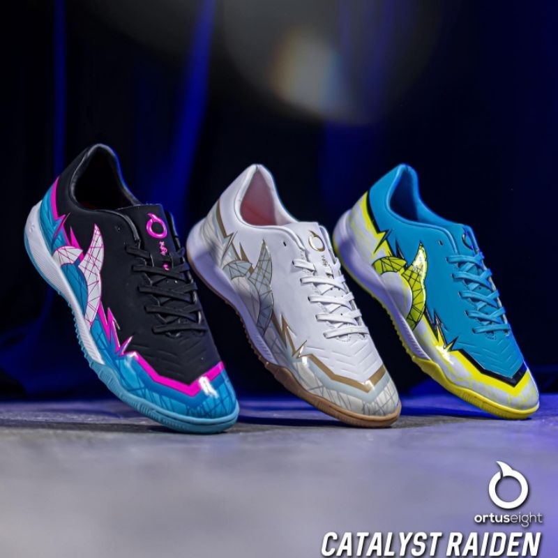 Jual ORTUSEIGHT CATALYST RAIDEN IN BLACK CYAN ULTRA | Shopee Indonesia