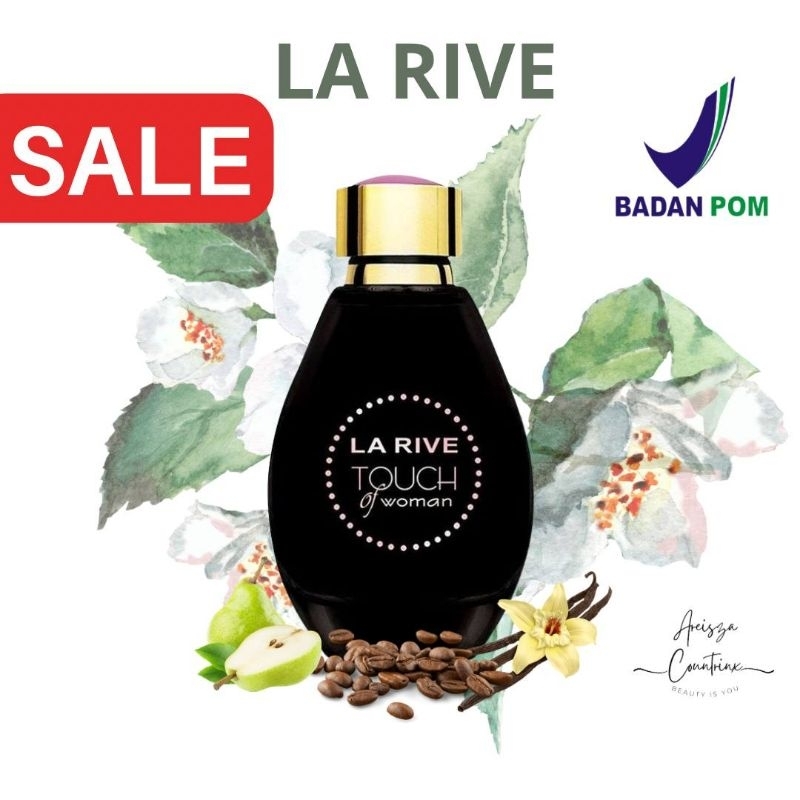 Jual LA RIVE TOUCH OF WOMEN EDP 90ml | Shopee Indonesia