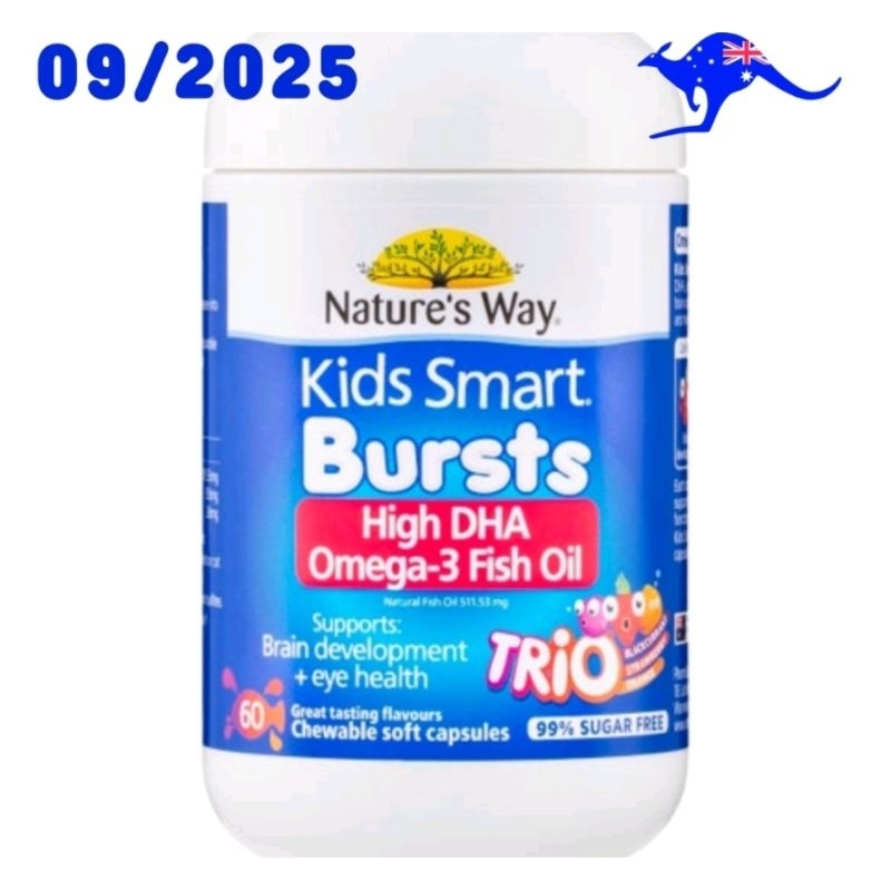 Jual Nature's WayKids Smart Burst DHA Omega Fish Oil | Shopee Indonesia