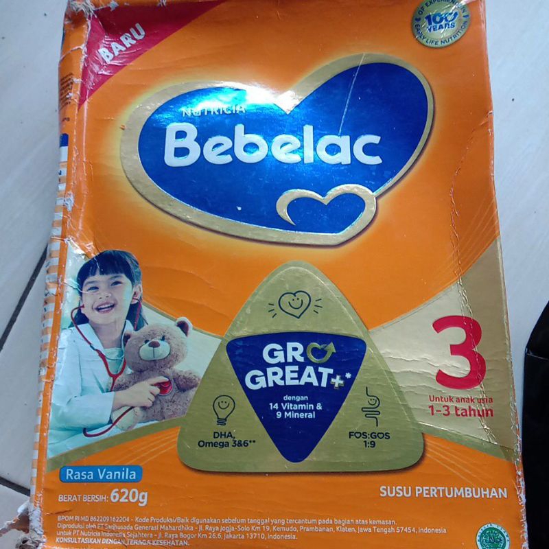 Jual bebelac 3 620g | Shopee Indonesia