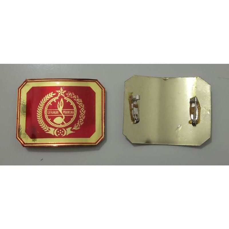 Jual Pin Topi Pramuka Penggalang Putra Fiber Resin / Tanda Topi Pramuka ...