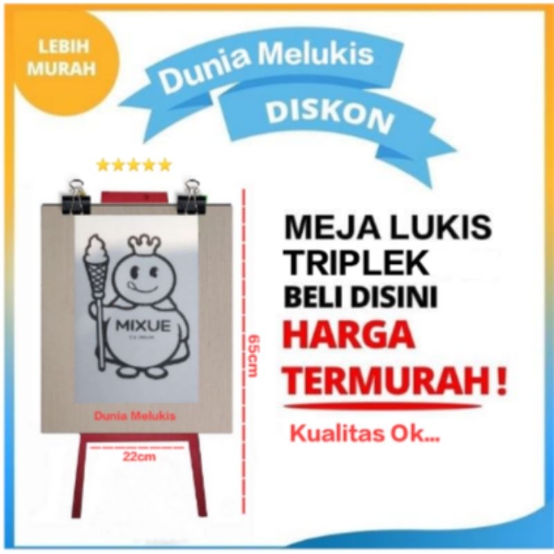 Jual Meja Lukis triplek buat kertas , tas Goodiebag dan bisa buat ...