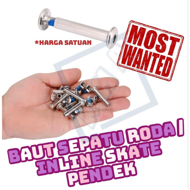 Jual BAUT AS SEPATU RODA / INLINE SKATE & SPACER UFO | Shopee Indonesia