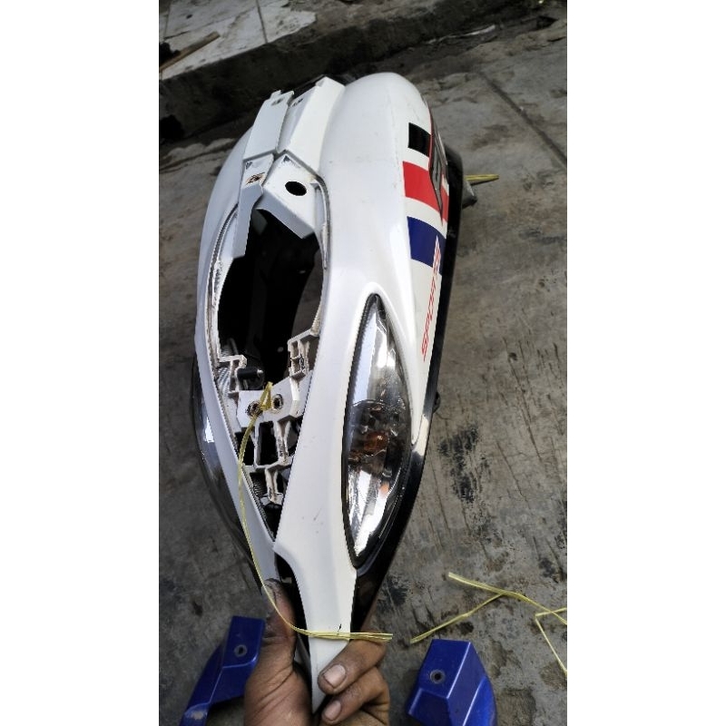 Jual body belakang fino fi original copotan set kanan kiri | Shopee ...