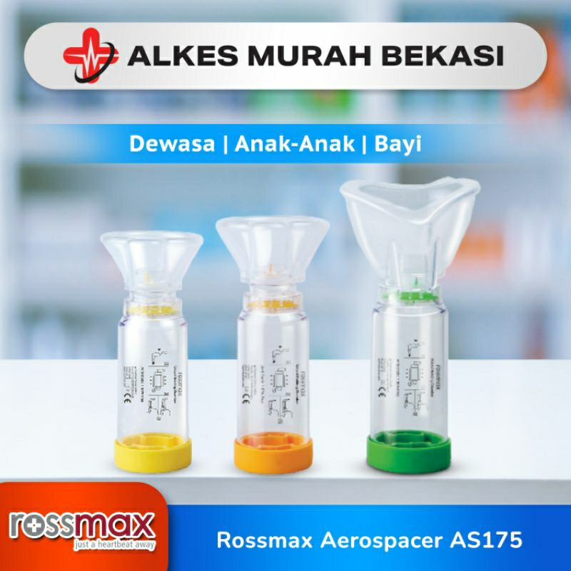 Jual Rossmax Aerospacer AS175 / Anti-static Chamber / alat terapi asma ...