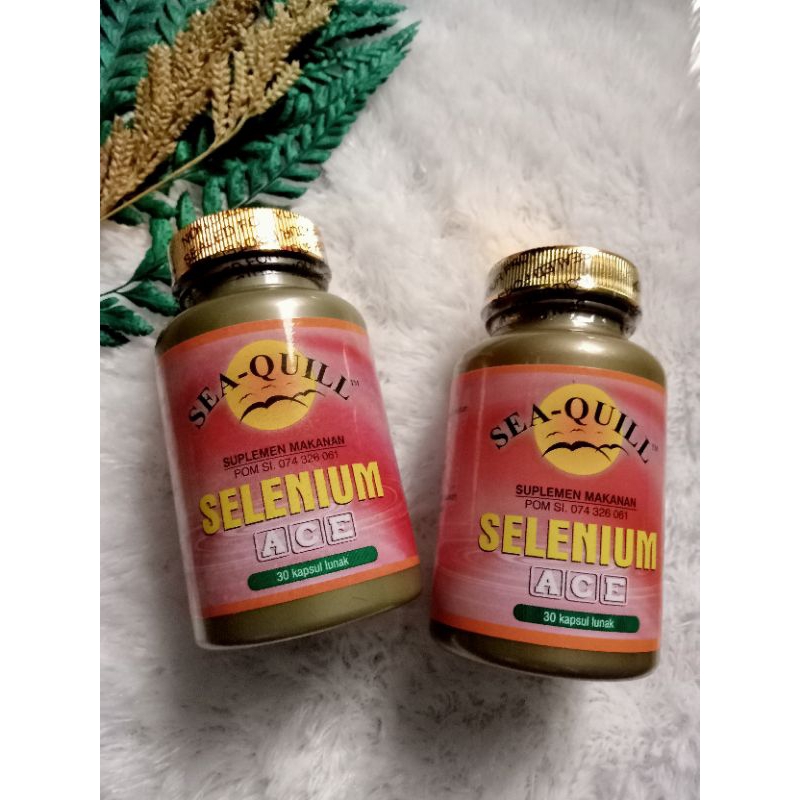 Jual Sea Quill Selenium Ace (30 kapsul lunak) antioksidan, vitamin daya ...