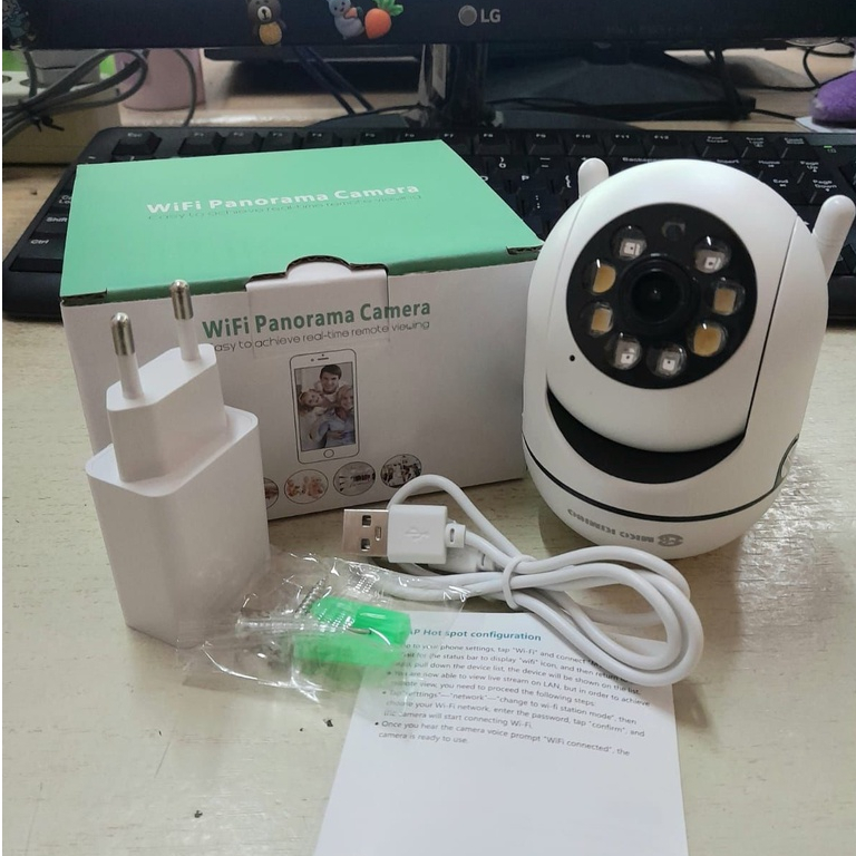 Jual E27 - 3 CCTV Wireless Smart Camera // CCTV Lampu 360' Wireless IP ...