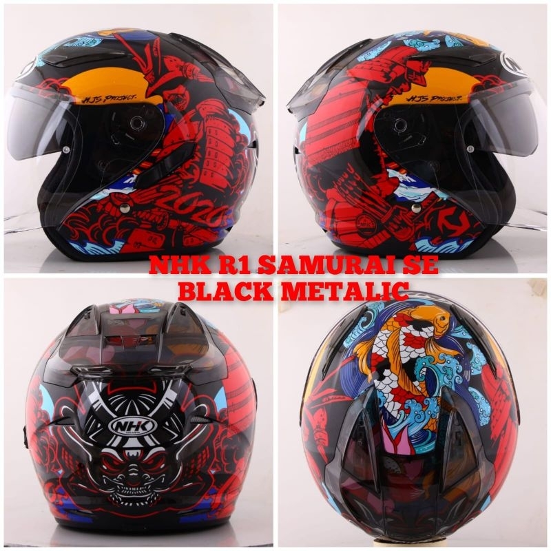 Jual NHK R1 SAMURAI SE LIMITED EDITION ORIGINAL | DOUBLE VISOR | Helm ...