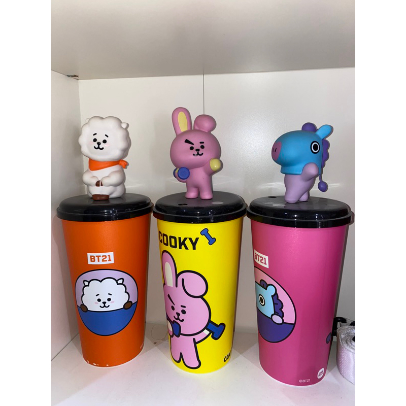 Jual CGV TUMBLR BT21 LIMITED EDITION MERCH ( RJ, COOKIE, MANG) | Shopee ...