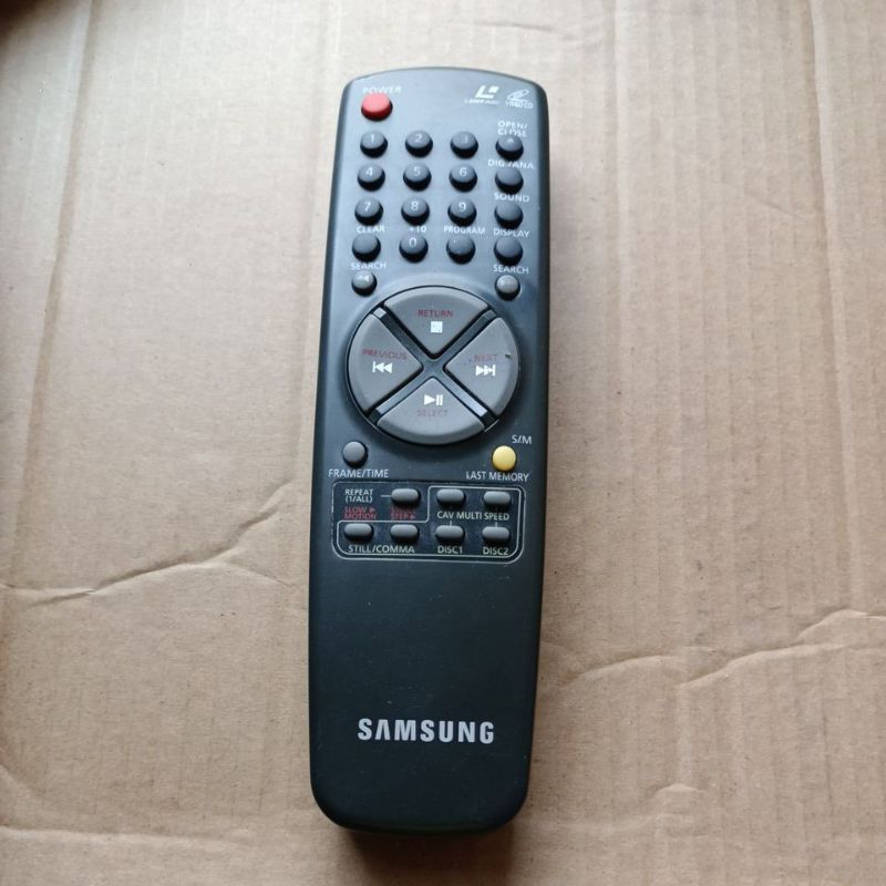 Jual Remote Control Laserdisc Samsung Original | Shopee Indonesia