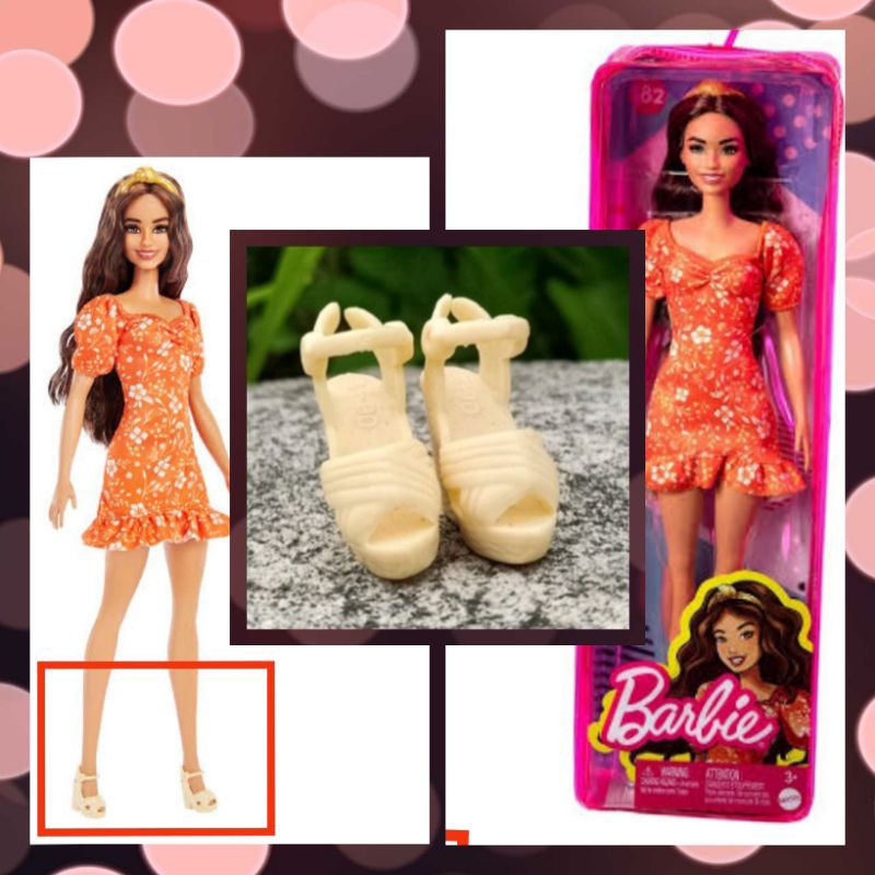 Jual Sepatu Barbie Fashionista 182 Original Mattel | Shopee Indonesia